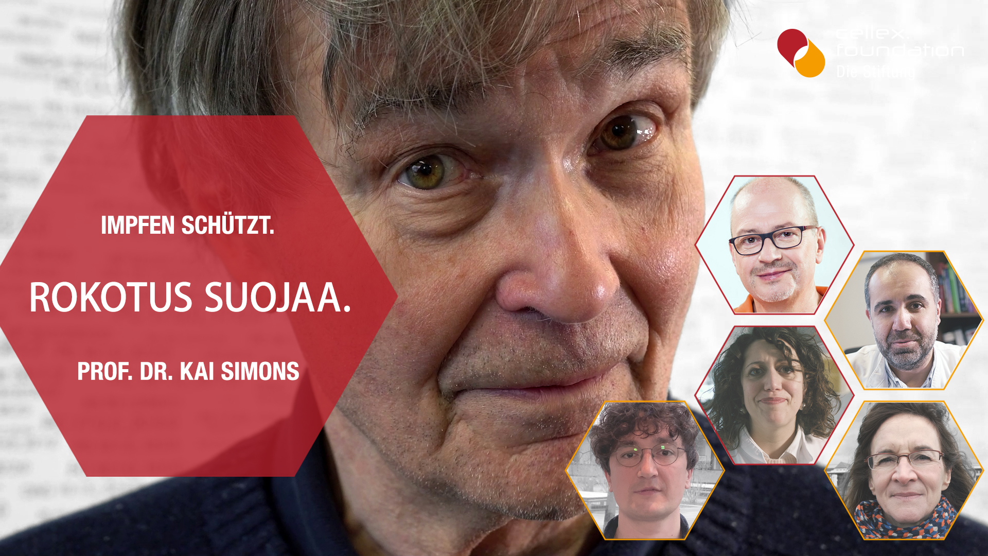 Prof. Dr. Kai Simons — English